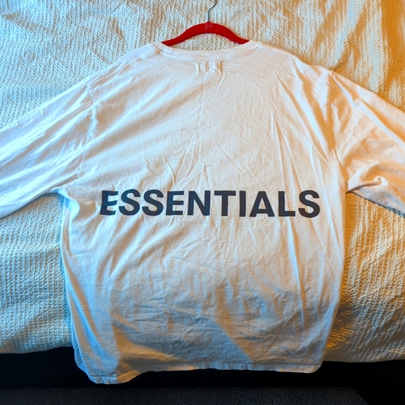 Essentials | Shirts | Large Fog Essentials Fear Of God Long Sleeve ...